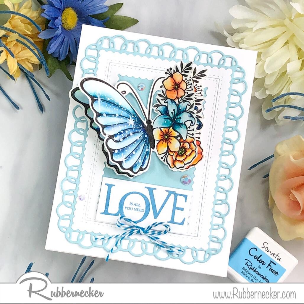 How To Make a 3D Butterfly Card - Rubbernecker Blog