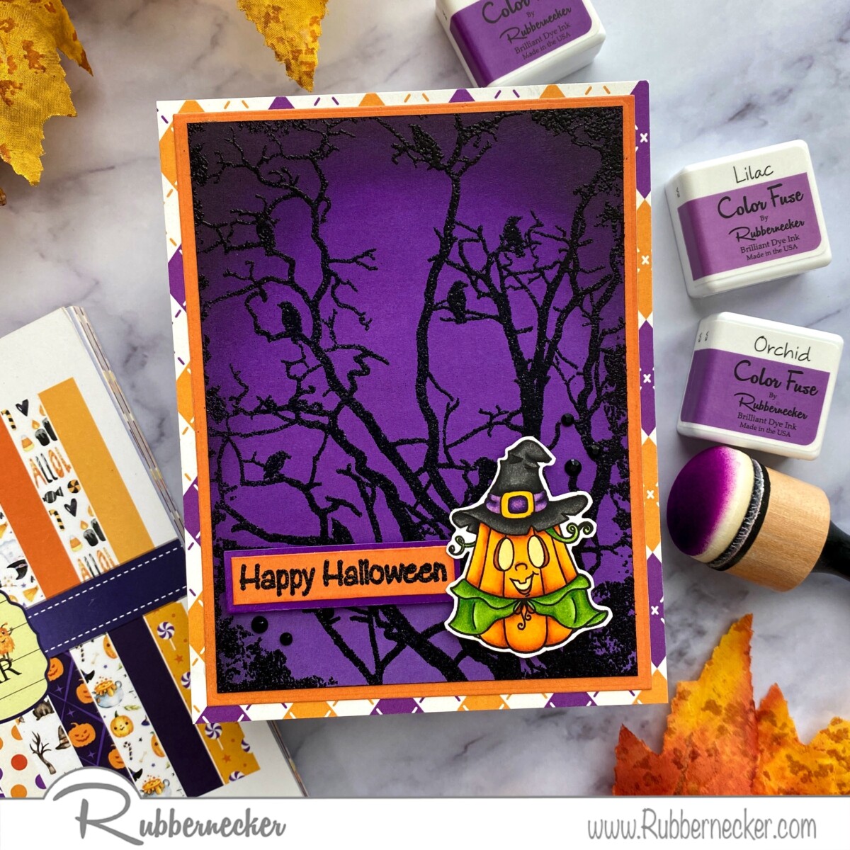 Easy Semi-Spooky Halloween Card! - Rubbernecker Blog