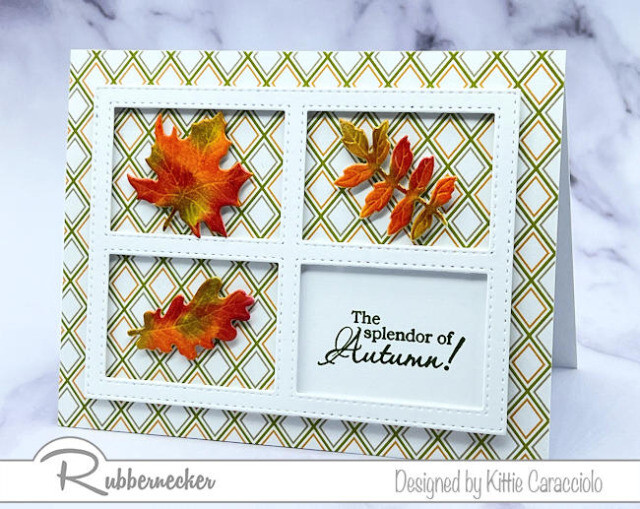 Easy Autumn Cards in a Flash! - Rubbernecker Blog